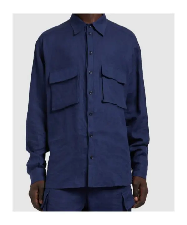 Dolce & Gabbana Oversized Linen Shirt