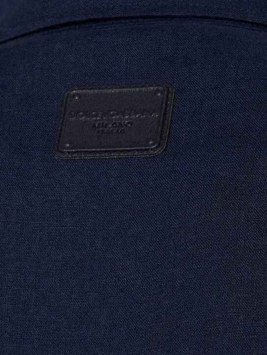 Dolce & Gabbana Oversized Linen Shirt