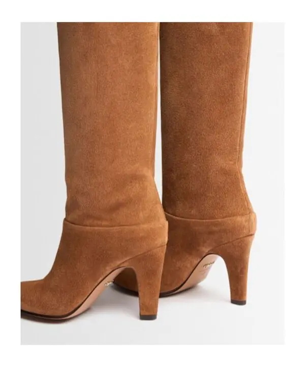Chloé Over The Knee Suede Boots