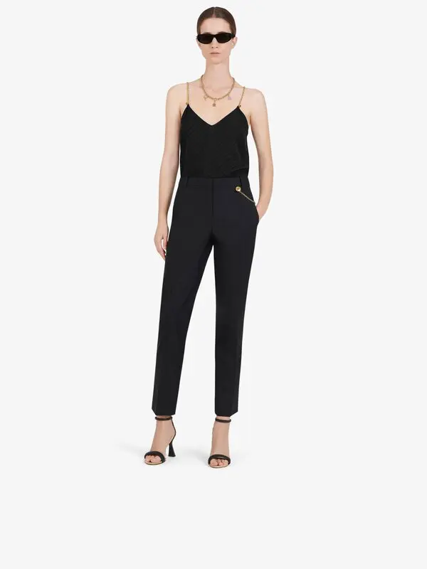 Givenchy Chain Strap Silk Camisole