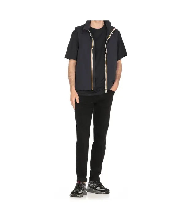 K-WAY High Neck Zip Gilet Jacket
