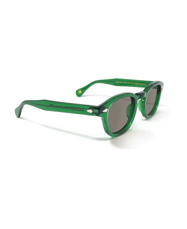 MOSCOT Lemtosh Oval Frame Sunglasses - Gray
