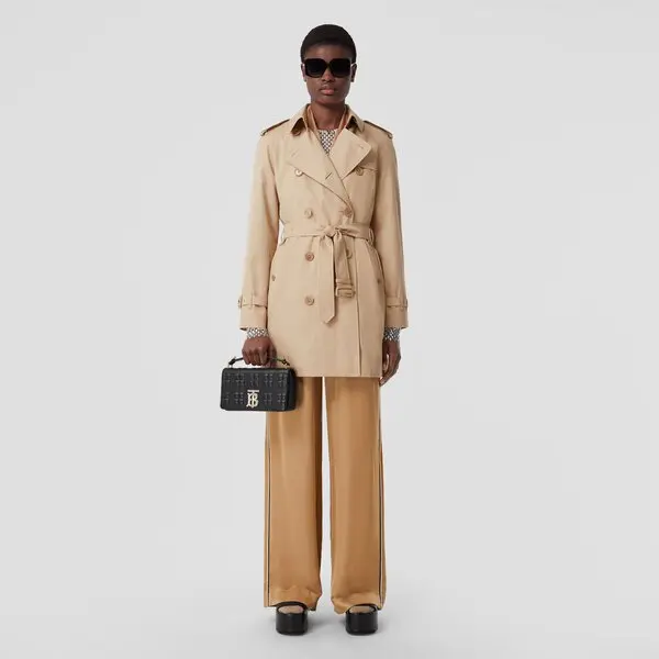 Burberry Waterloo Gabardine Trench Coat