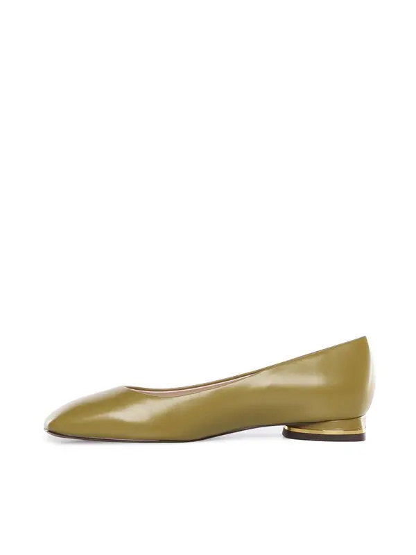 COCCINELLE Logo Plaque Flat Shoes