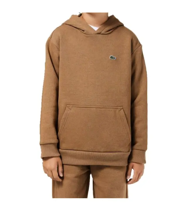 Lacoste Long-sleeved Hooded Sweatshirt With Kangaroo Pocket