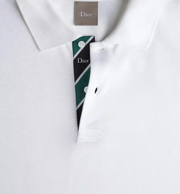 Dior Regimental Polo Shirt, Regular Fit