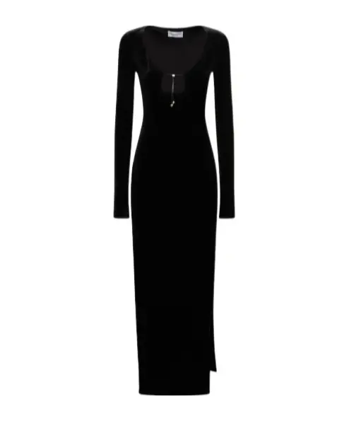 16Arlington Solaria Velvet Midi Dress
