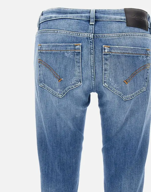 DONDUP Slim-fit Distressed Jeans