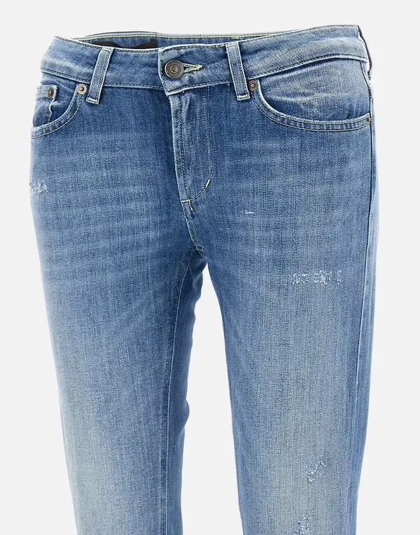 DONDUP Slim-fit Distressed Jeans