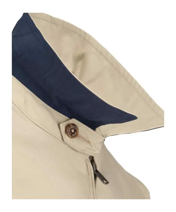 Polo Ralph Lauren Embroidered Logo Zip-up Jacket - Khaki