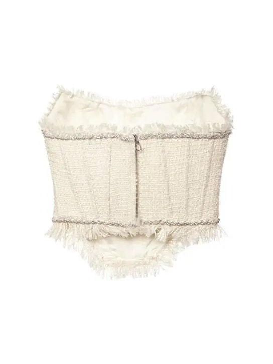 Giuseppe Di Morabito Sleeveless Vest With Wrapped Bust