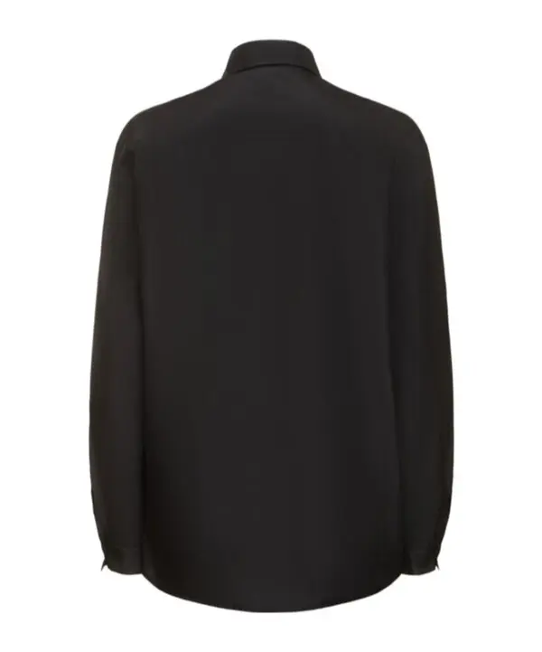 Michael Kors Pointed Collar Long-sleeve Shirt