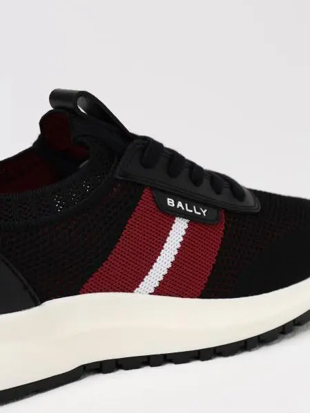 Bally Round Toe Low-top Lace-up Sneakers