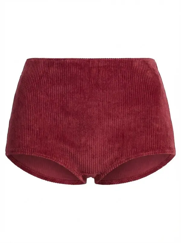 Gucci Corduroy Mini Shorts - Brown