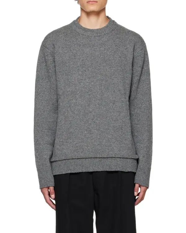 MAISON MARGIELA Crewneck Jumper With Elbow Patches