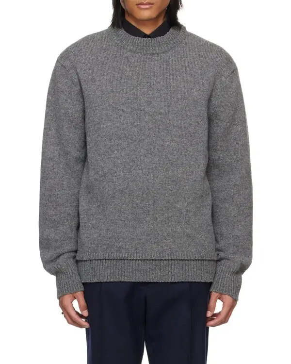 MAISON MARGIELA Crewneck Jumper With Elbow Patches
