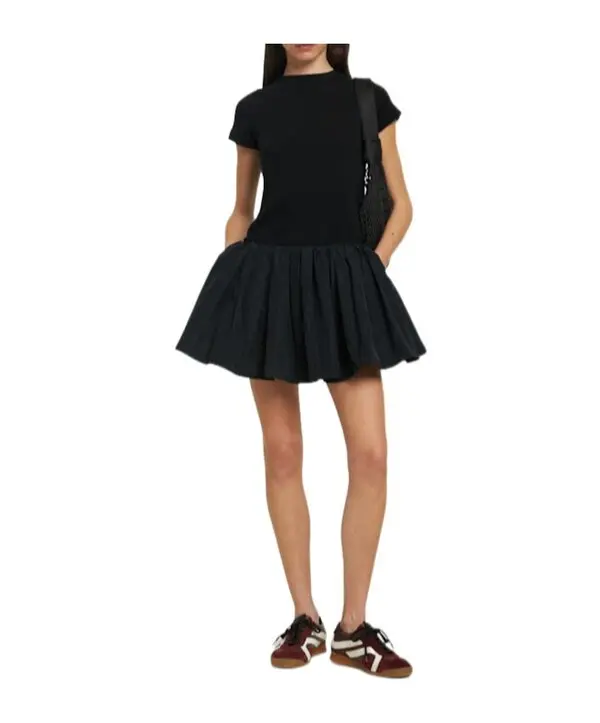 J.W.ANDERSON Memory Gathered Taffeta Mini Skort