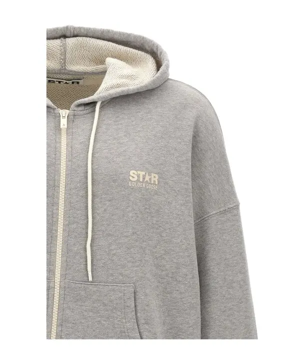 GOLDEN GOOSE Michael Zip-up Drawstring Hoodie
