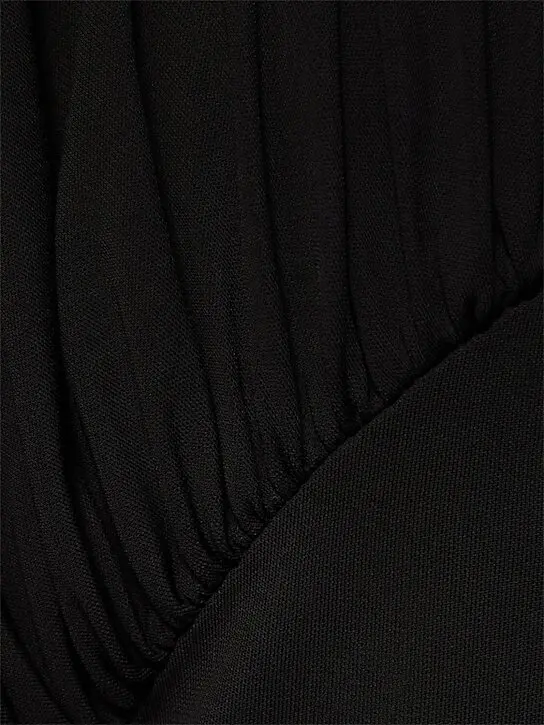 16Arlington Long Sleeve Maxi Dress With Button Fastening And Back Slits