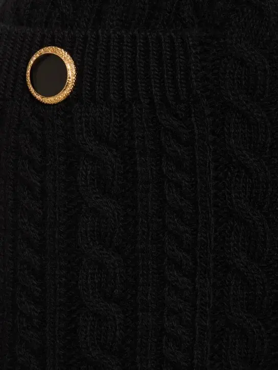 Alessandra Rich Knitted Mini Skirt