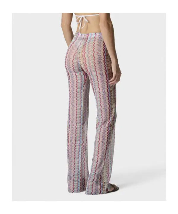Missoni Zigzag Tulle Flared Trousers