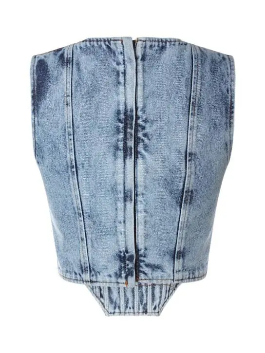 Giuseppe Di Morabito Sleeveless Denim Vest