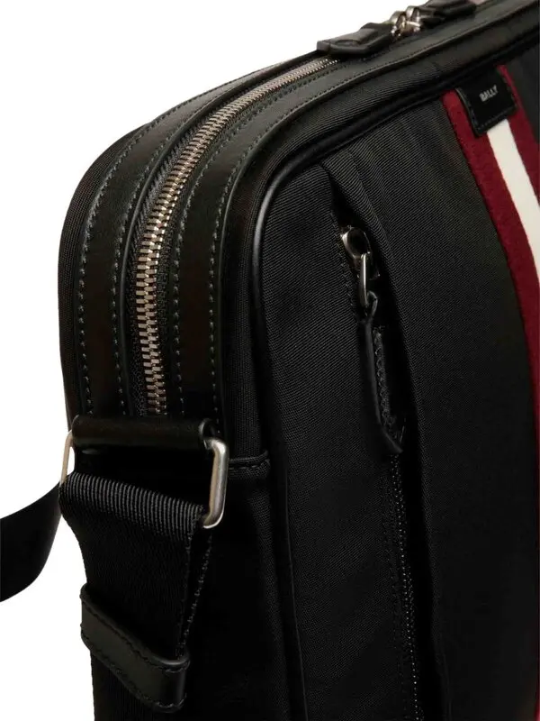 Bally Zippered Shoulder Bag With Logo Detail