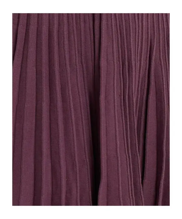 Magda Butrym Pleated Cotton Mini Dress