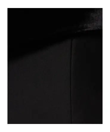 Roland Mouret Asymmetrical Stretch Dress With Fur Trim