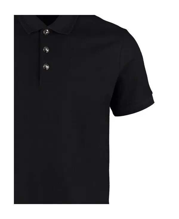 Burberry Embossed Buttons Polo Shirt