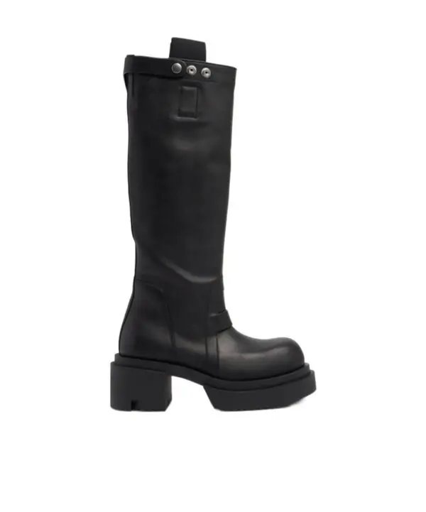 Rick Owens Flat-bottomed Short Boots
