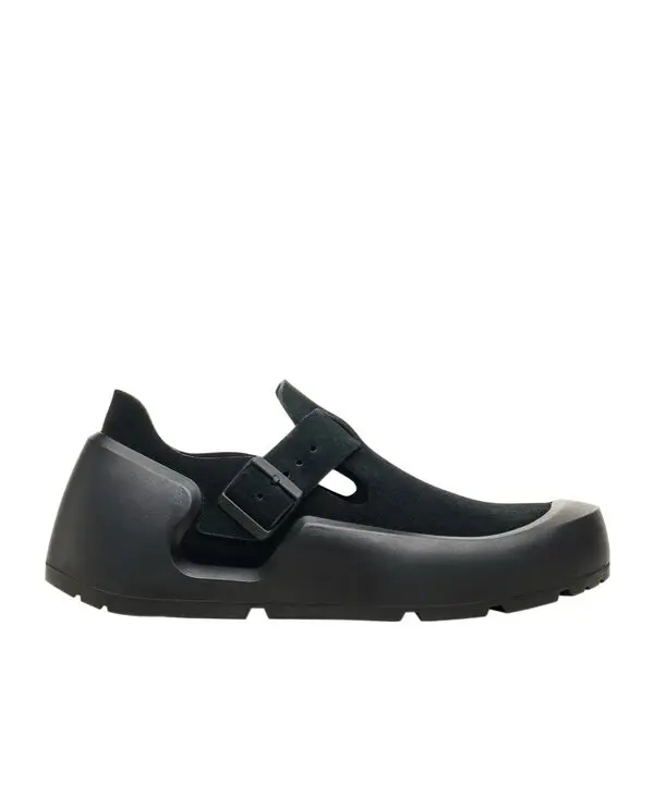 BIRKENSTOCK Reykjavik Buckled Slipper - Black