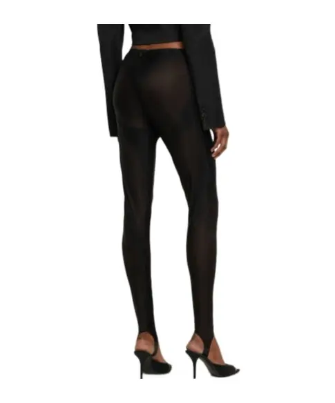 MUGLER Plain Knitted Leggings