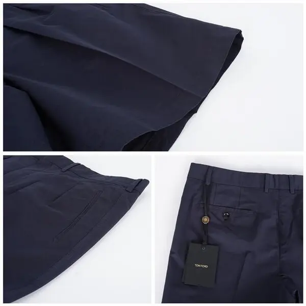 TOM FORD Fluid Poplin Tailored Shorts