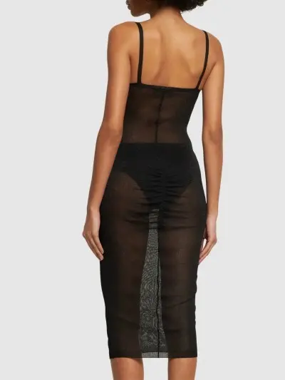 Alessandra Rich Embellished Mid-length Dress