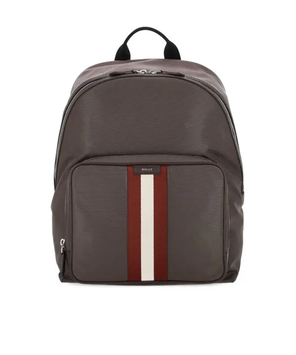 Bally Mavrick Leather Backpack - Black