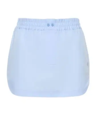Attico Rooney Mini Skirt With Elasticated Waist - Blue