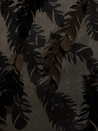 Coperni Feather Embellished Mini Dress