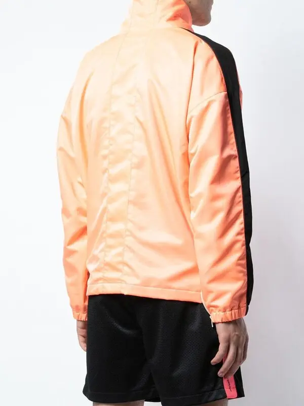 DANIEL PATRICK Logo Spliced Casual Jacket