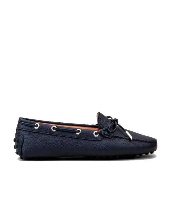 TOD'S Gommino Loafers With Tie Fastening - Black