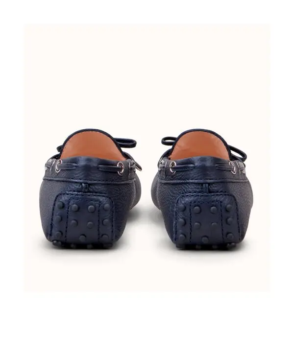 TOD'S Gommino Loafers With Tie Fastening - Black
