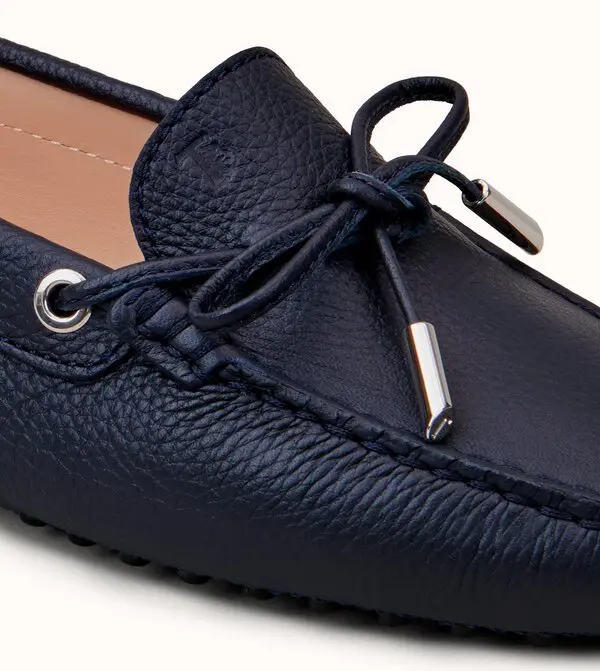 TOD'S Gommino Loafers With Tie Fastening - Black