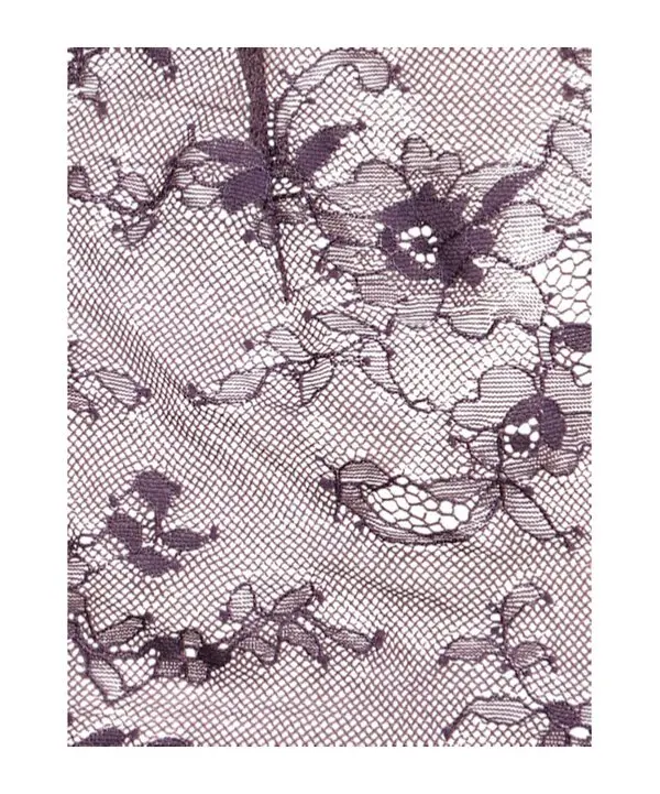 Attico Embroidered Lace Gown