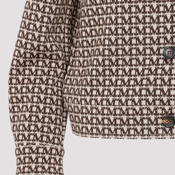 Max Mara Logo Jacquard Jacket