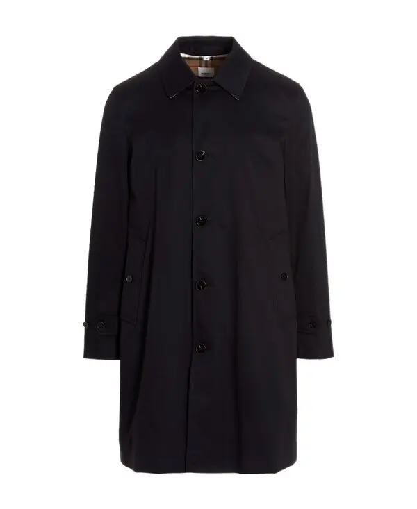 Burberry Single-breasted Midi Coat