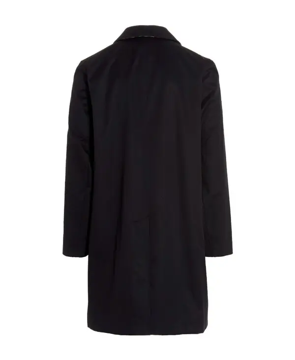 Burberry Single-breasted Midi Coat