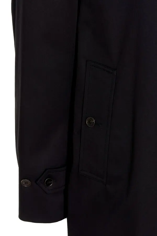 Burberry Single-breasted Midi Coat