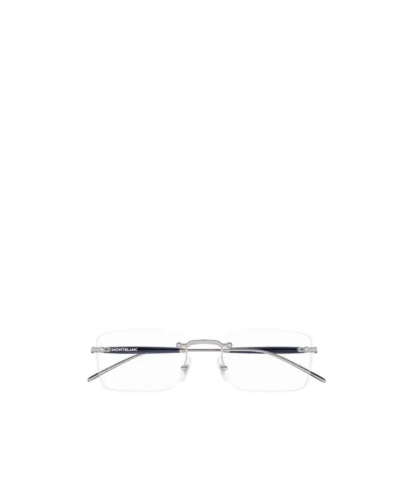 Montblanc Rimless Rectangular Eyeglasses - White