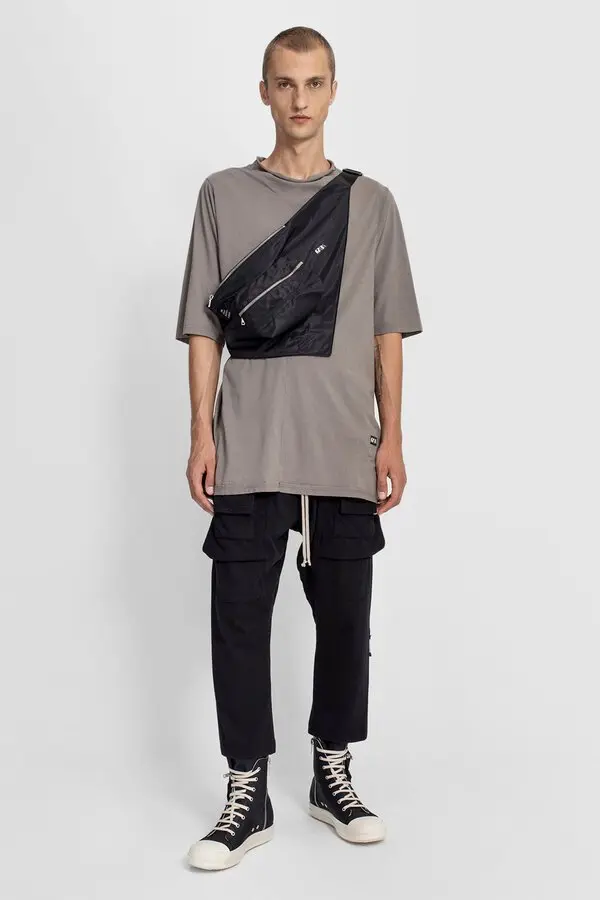 Rick Owens Ribbed Cotton Track Pants