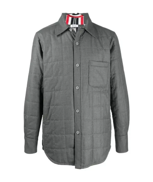 Thom Browne Super 120s Twill Shirt Jacket